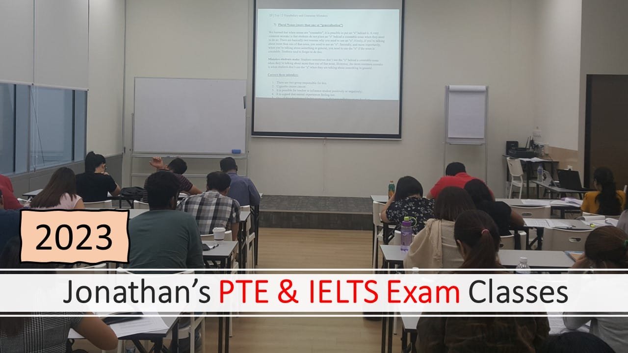 PTE & IELTS Preparation Class In Singapore - Over 450 Passes!